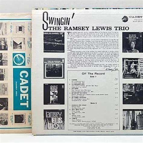 Ramsey Lewis Swingin Lp Cadet Waxpend Records