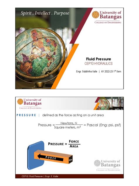 cep10 lec2 fluid pressure no solution pdf pressure atmospheric