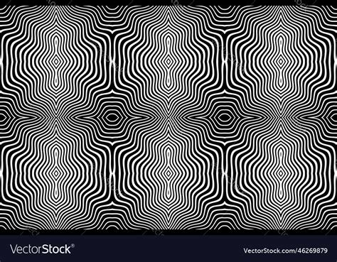 Seamless Wavy Lines Pattern Royalty Free Vector Image