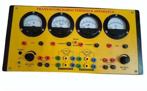 Analog Transistor Characteristic Apparatus For Physics Lab At ₹ 5500 In Yamuna Nagar