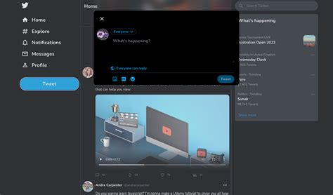 github john weeks dev twitter clone this is a twitter clone made