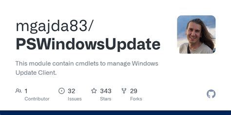 Github Mgajda83pswindowsupdate This Module Contain Cmdlets To