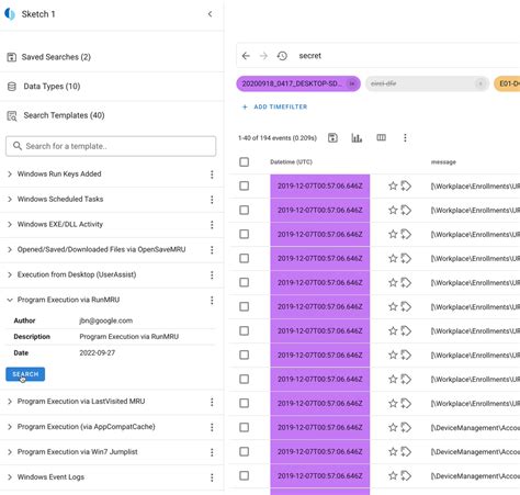 Frontent Ng Search Templates Search Resets The Selected Timelines