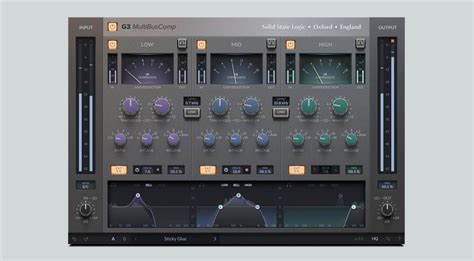 Ssl G3 Multibuscomp 3 G Series Compressors In One Plugin
