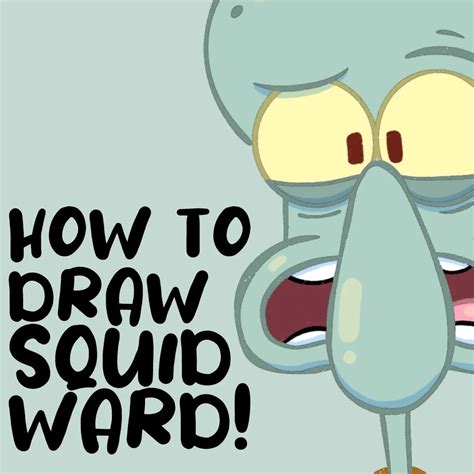 How To Draw Squidwar An Easy Beginner Drawing Tutorial — Doofydoodles