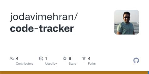 Github Jodavimehran Code Tracker