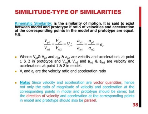 Hydraulic Similitude And Model Analysis Pdf Physics Science