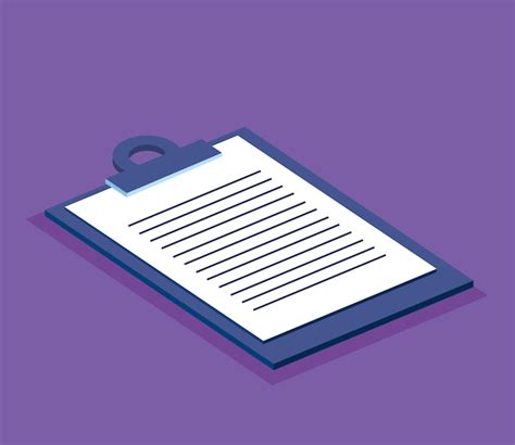 Premium Vector Clipboard Checklist Isometric Icon