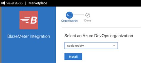 testing via azure devops pipeline blazemeter