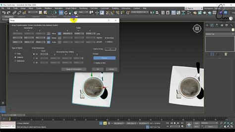 lệnh array trong 3ds max bí quyết tạo mẫu 3d nhanh chóng và hiệu quả