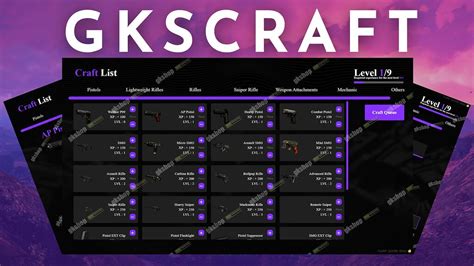 [PAID] GKSCraft | Advanced crafting system [ESX-QB] - FiveM Releases ...