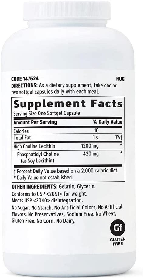 Gnc Triple Lecithin 1200mg Softgels Promotes Heart Liver And