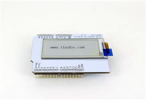 E Ink Shiled E Paper Shield For Arduino 204 Inch From Smart Prototyping On Tindie