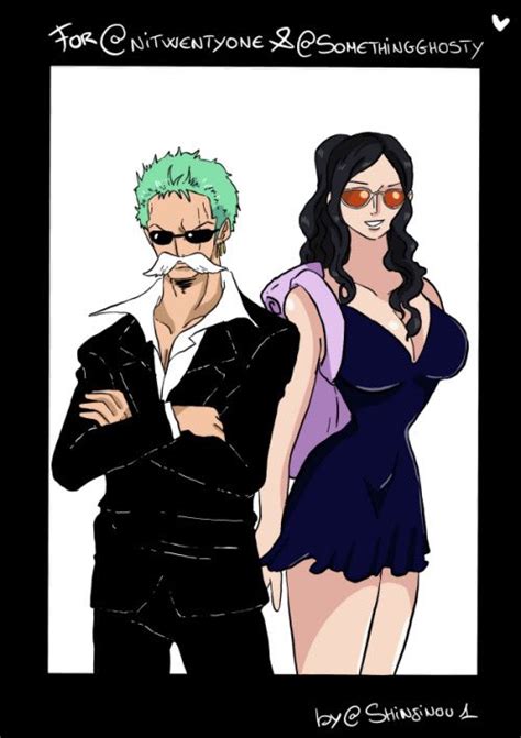 Zoro X Robin Wallpaper