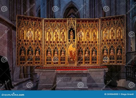Altar Of Poor Clares At Cologne Cathedral Interior Cologne Germany