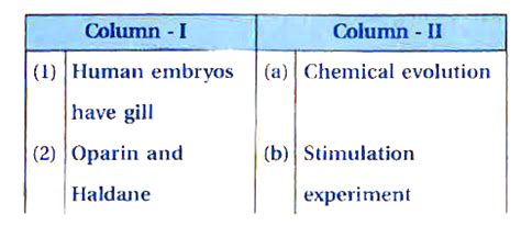 SECTION C Objective Questions Answers Match The Columns From KUMAR PRAKASHAN KENDRA