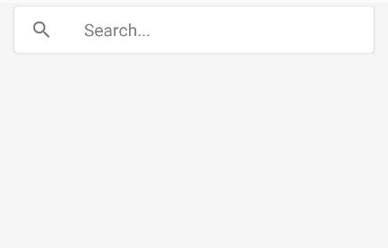 Java Android Custom Search View Stack Overflow