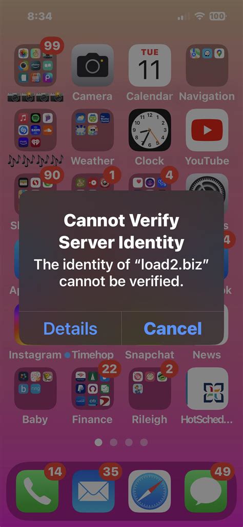 Keep Getting This Pop Up On My IPhone R Iphonehelp