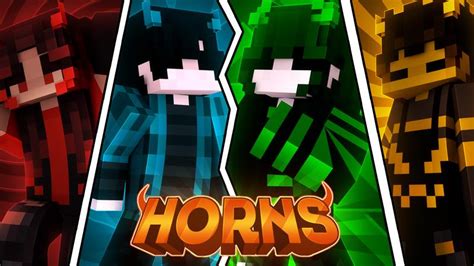 Horns By Dark Lab Creations Chunk Minecraft Bedrock Marketplace