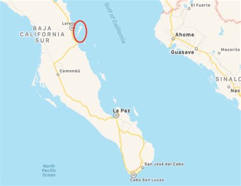 Sea Of Cortez Location