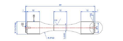 Geometry Of The Machined Specimens Used For The Hcf Fatigue Tests