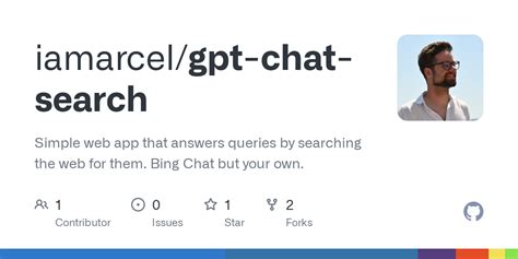 gpt chat search chatbot py at master · iamarcel gpt chat search · github