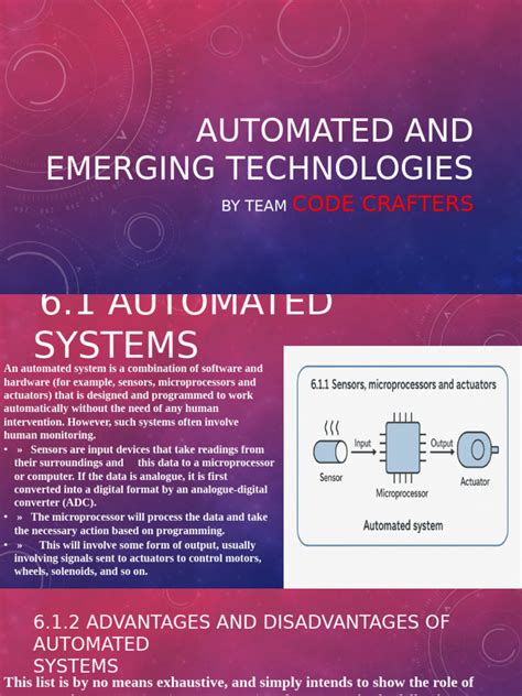Automated And Emerging Technologies Pdf Automation Sensor