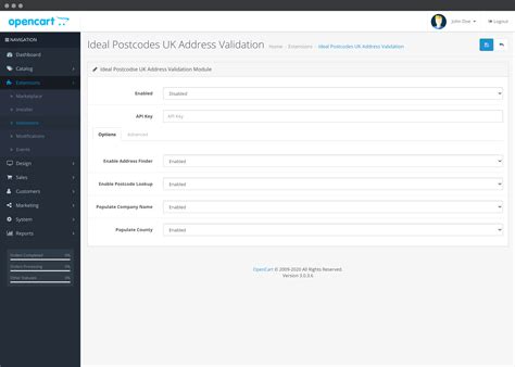 Opencart Address Validation Integration Documentation Ideal Postcodes