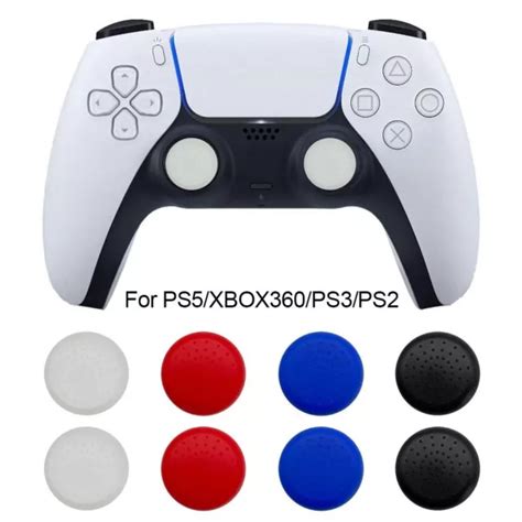 Silicone Joystick Cover Gaming Game Controller Caps For Ps5 Xbox360 Ps3 Ps2 £3 42 Picclick Uk