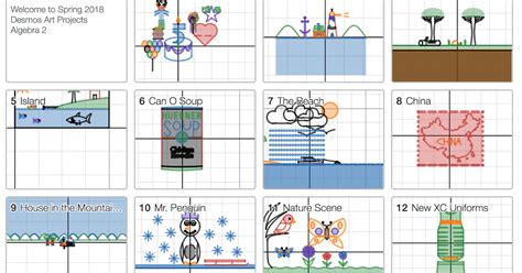 8 Is My Lucky Number Desmos Art Projects Algebra 2
