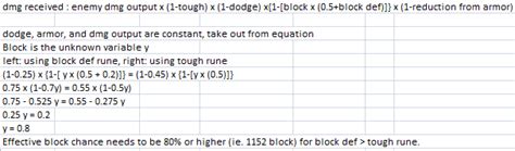 Ehp Calculations For Various Tank Options R Kings Raid