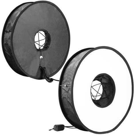 Neewer 18 Universal Foldable Diffuser Soft Box With 50w Ring Led Light