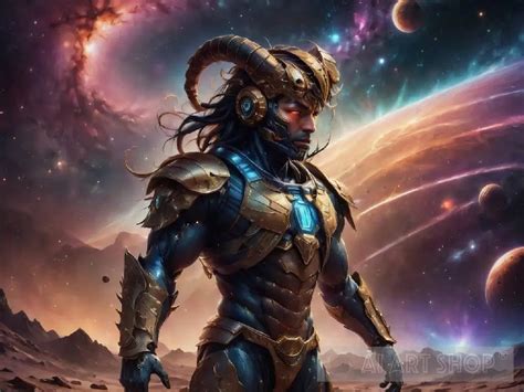 Mysterious Intense Ai Nebula Cosmic Passion