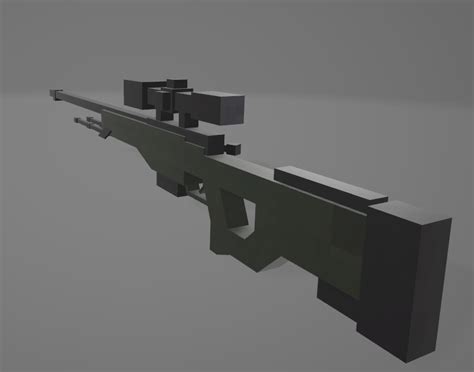 Free Stl File Minecraft Awm・3d Print Design To Download・cults