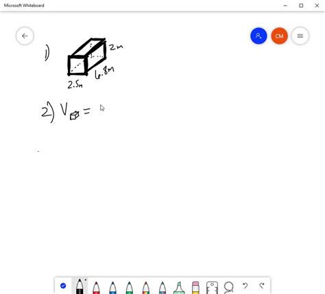 ⏩solved a rectangular solid has a length of 6 8 m a width of 2 5 m