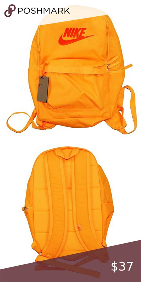 Nike Heritage Backpack Padded Adjustable Straps Wlaptop Sleeve Nwt