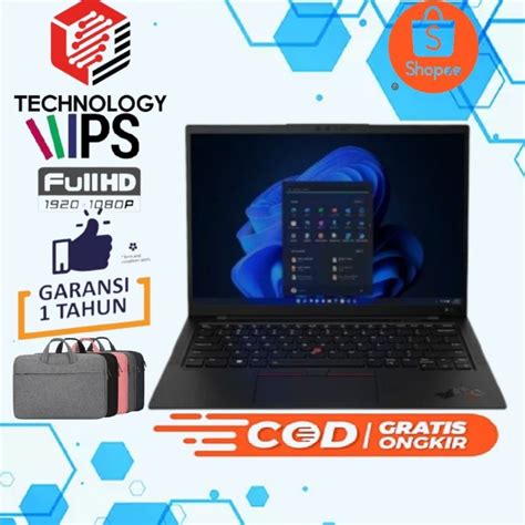 Jual Laptop Lenovo Thinkpad X1 Carbon Core I5 Gen 8 Ram 16GB SSD 512GB Mulus Shopee Indonesia