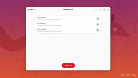 File Shredder Download Linux Softpedia