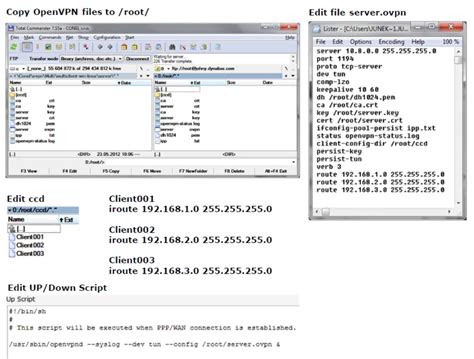 how to create an openvpn server multiclient on a router routers