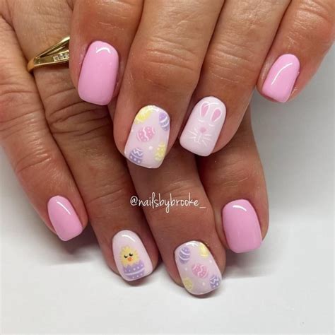 45 Super Cute Easter Nails Bunnies Chicks And Eggs Galore