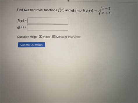 Solved Function Composition Using Graphs Use The Graphs For Chegg