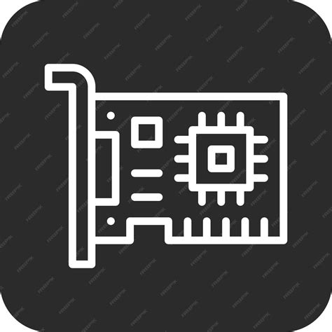 Premium Vector Network Interface Card Vector Icon Illustration Of Computer And Hardware Iconset