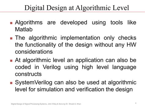 Veriloghdl Computer Architecture And Organization Ppt