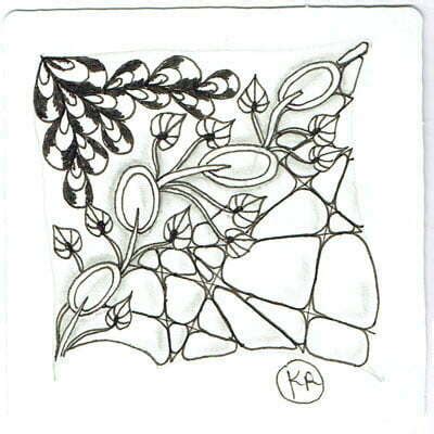 How To Draw ABUNDUS TanglePatterns Com