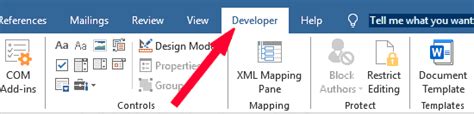 How To Add The Developer Tab In Word Windows Mac Software Accountant
