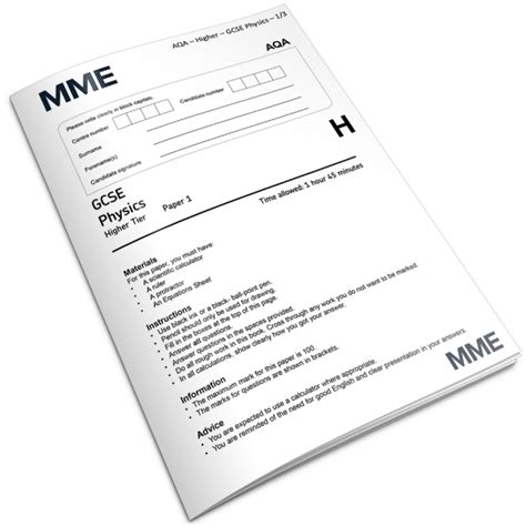 Aqa Gcse Physics Predicted Papers 2023 Mme