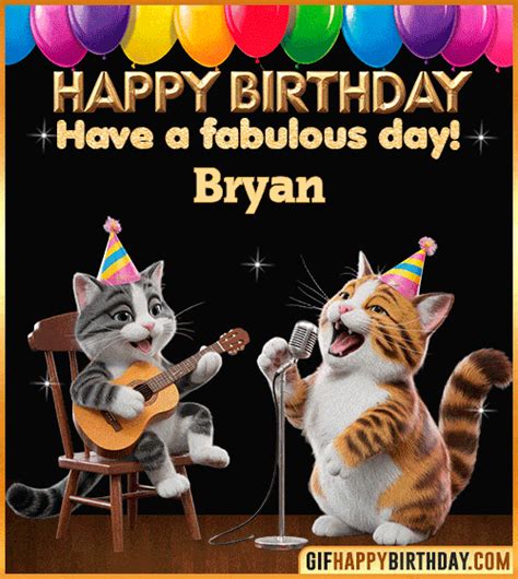 🎉 Happy Birthday Bryan  🎂 Funny And Personalized Animated Wishes