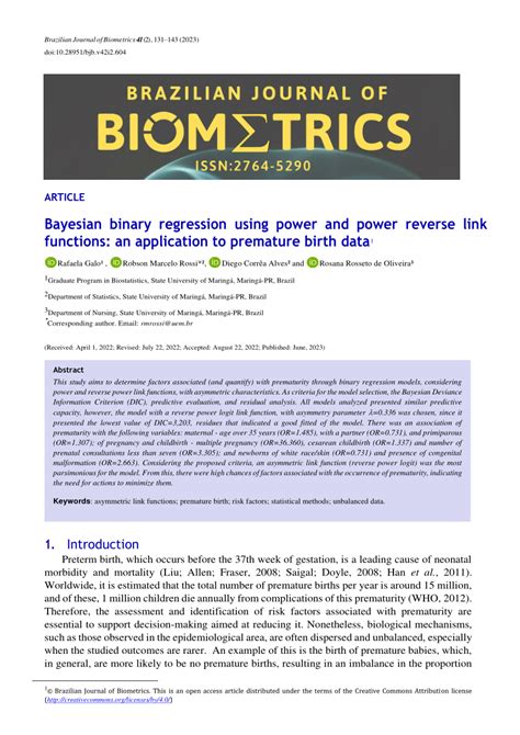 Pdf Bayesian Binary Regression Using Power And Power Reverse Link