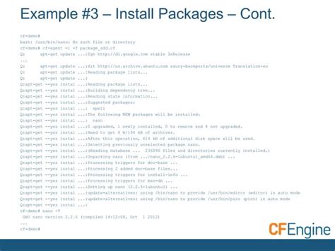 getting started with cfengine updated version ppt