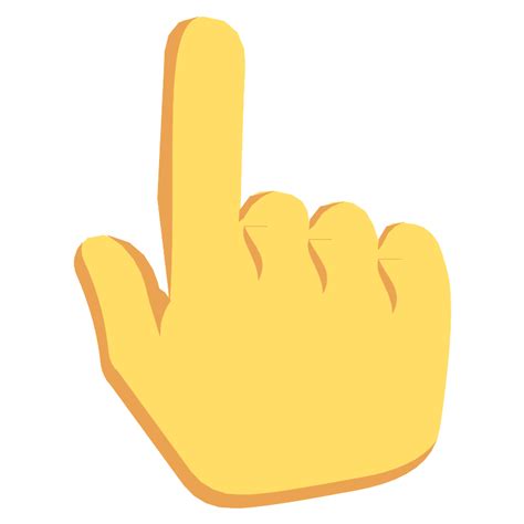 Backhand Index Pointing Up Vector SVG Icon SVG Repo